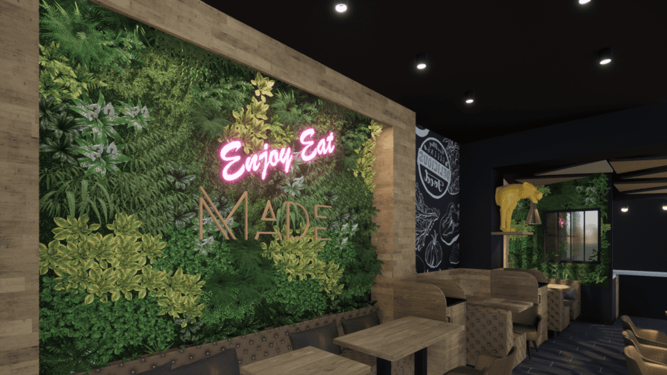 Concept MADE restaurant burger premium - ADN création architecture